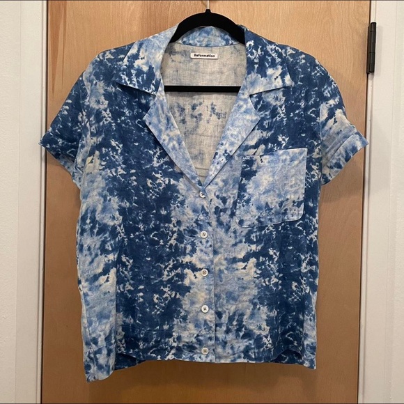 Reformation | Tops | Reformation Summer Linen Shirt | Poshmark